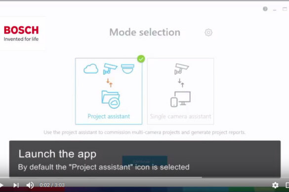 Bosch Security – Project Assistant software – Step 2: Option C – Add ...